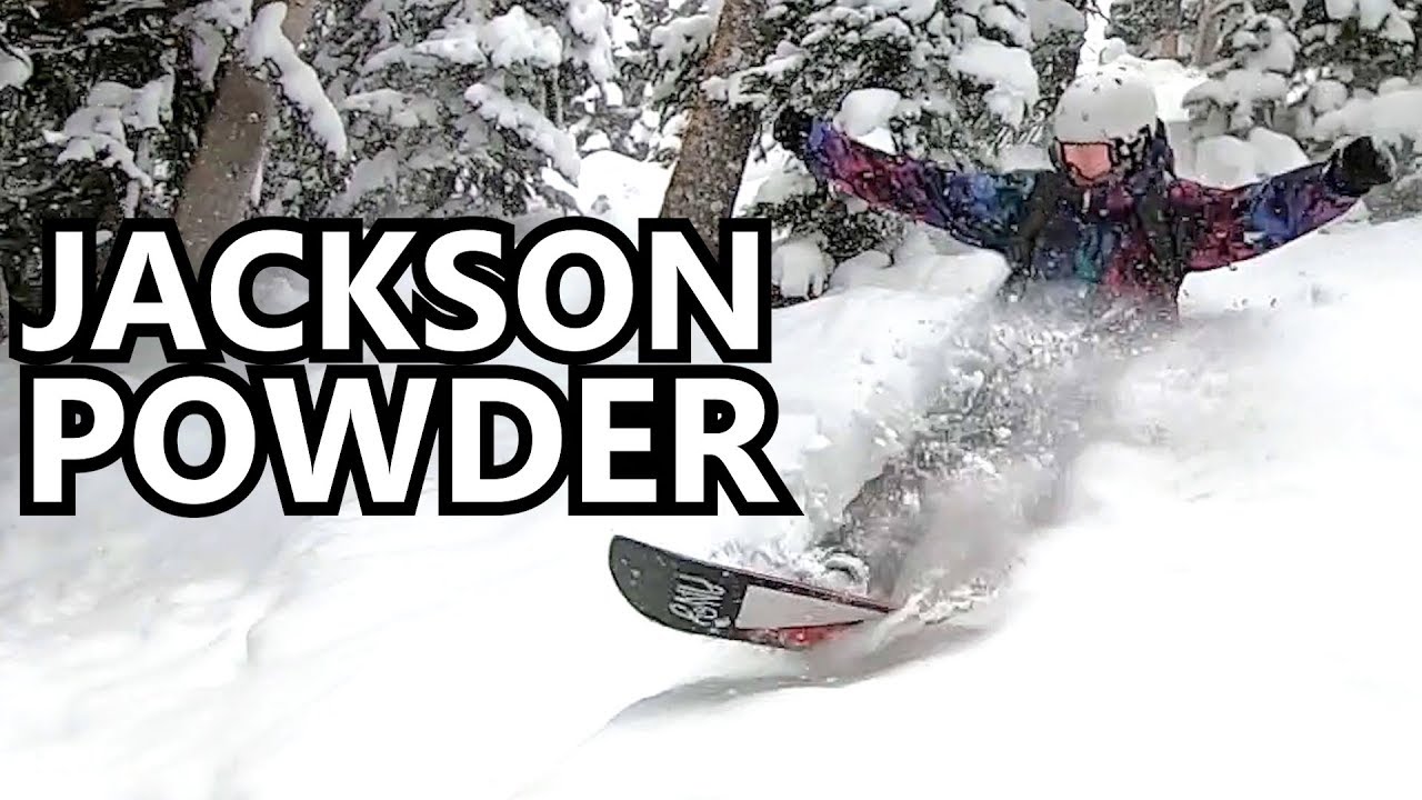 Jackson Hole Powder Snowboarding Day 1 - YouTube