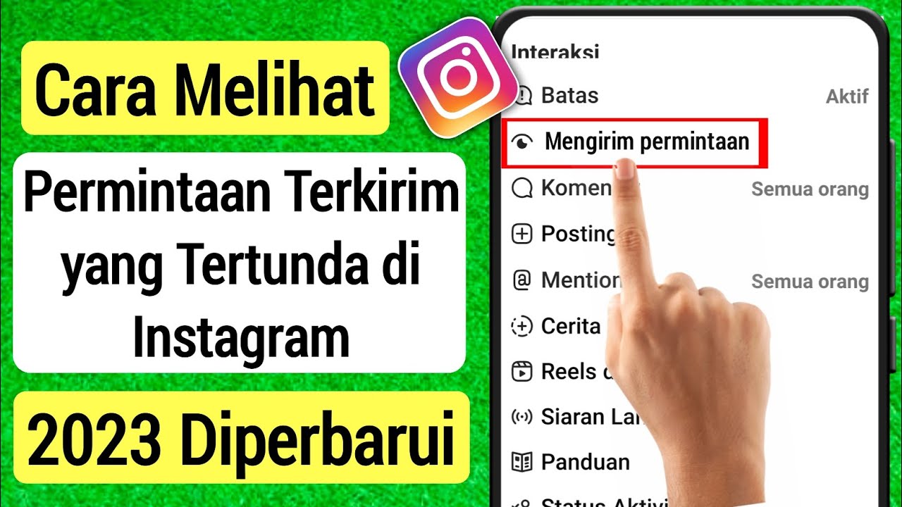 Cara Melihat Permintaan Terkirim di Instagram 2023 | Cara Memeriksa ...