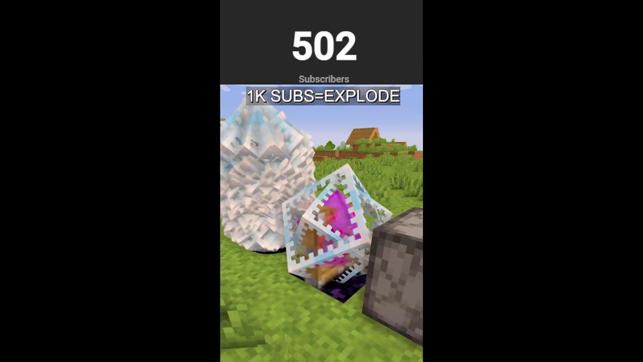 🔴 Minecraft End Crystals (1K SUBS = EXPLODE) - YouTube