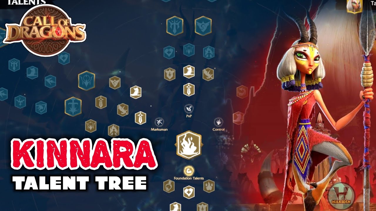 Call of dragons - KINNARA talent tree Guide | Tips & Tricks - YouTube