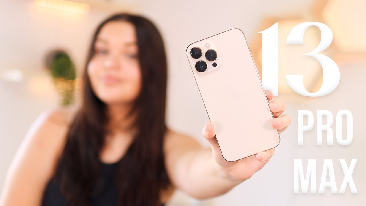 iPhone 13 Pro Max Gold Colour Unboxing - YouTube