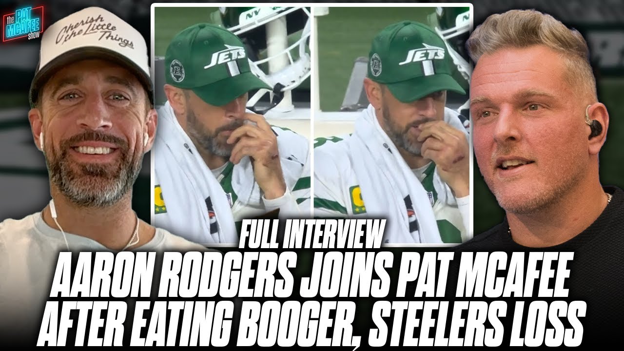 Aaron Rodgers Joins The Pat McAfee Show After Loss To Steelers ...