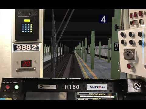 Openbve:Ride on Board R160 F train Jamaica–179th Street To 21st Street–Queensbridge - YouTube