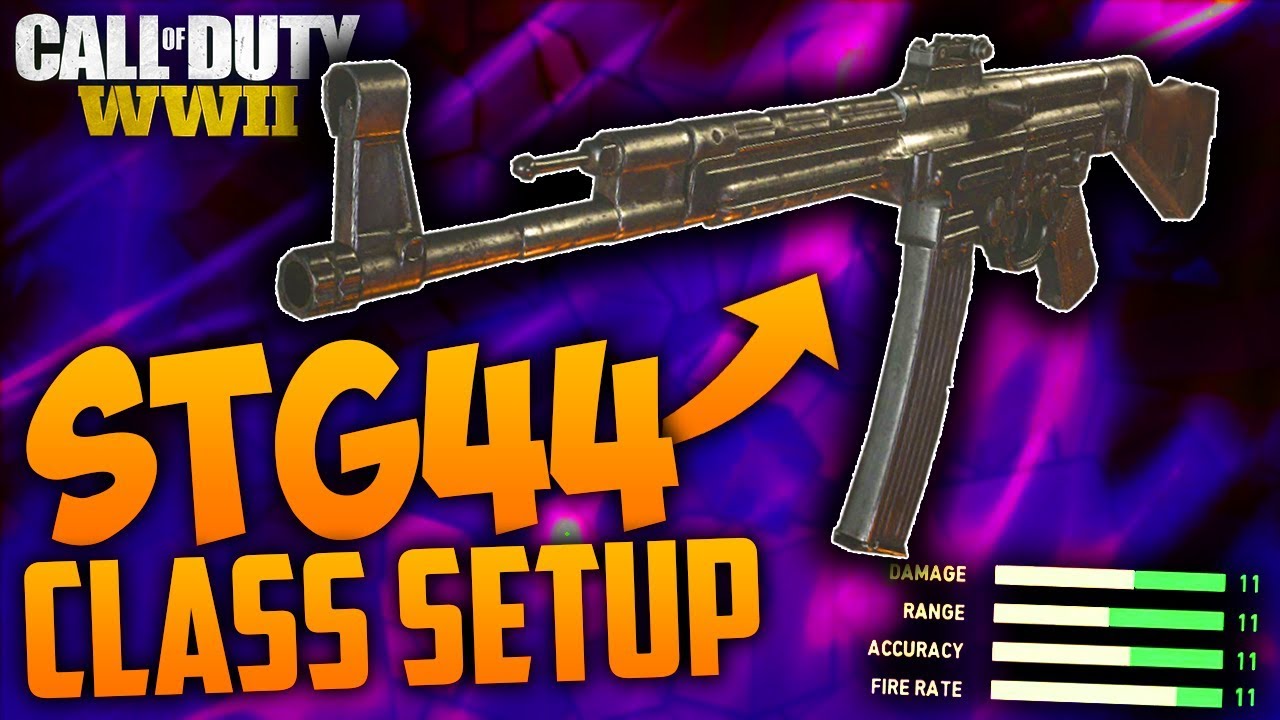 STG 44 BEST CLASS SETUP WORLD WAR 2! COD WW2 STG44 BEST CLASS SETUPS ...