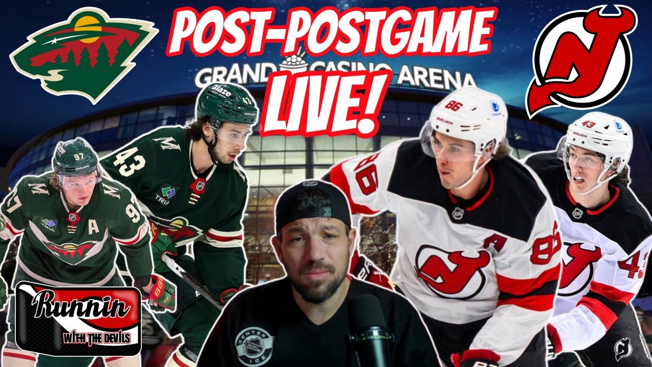 NJ Devils vs. Minnesota Wild Post-Postgame LIVE! 1/12/26 DEVILS WIN 5-2 ...