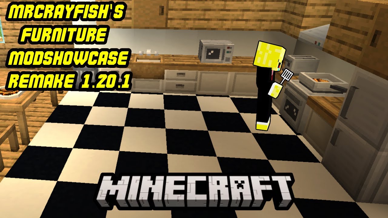 Mr. Crayfish Furniture Mod Showcase /1.20.1/REMAKE - YouTube