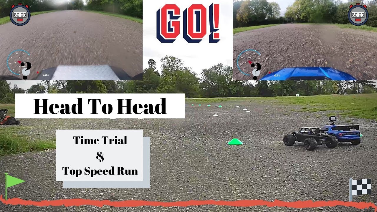 RC Racing - RC Head To Head - FTX Outlaw Speed Run - YouTube