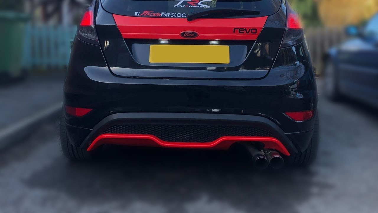 Ford Fiesta Mk7 St Rear Bumper Diffuser Seller | pinnaxis.com