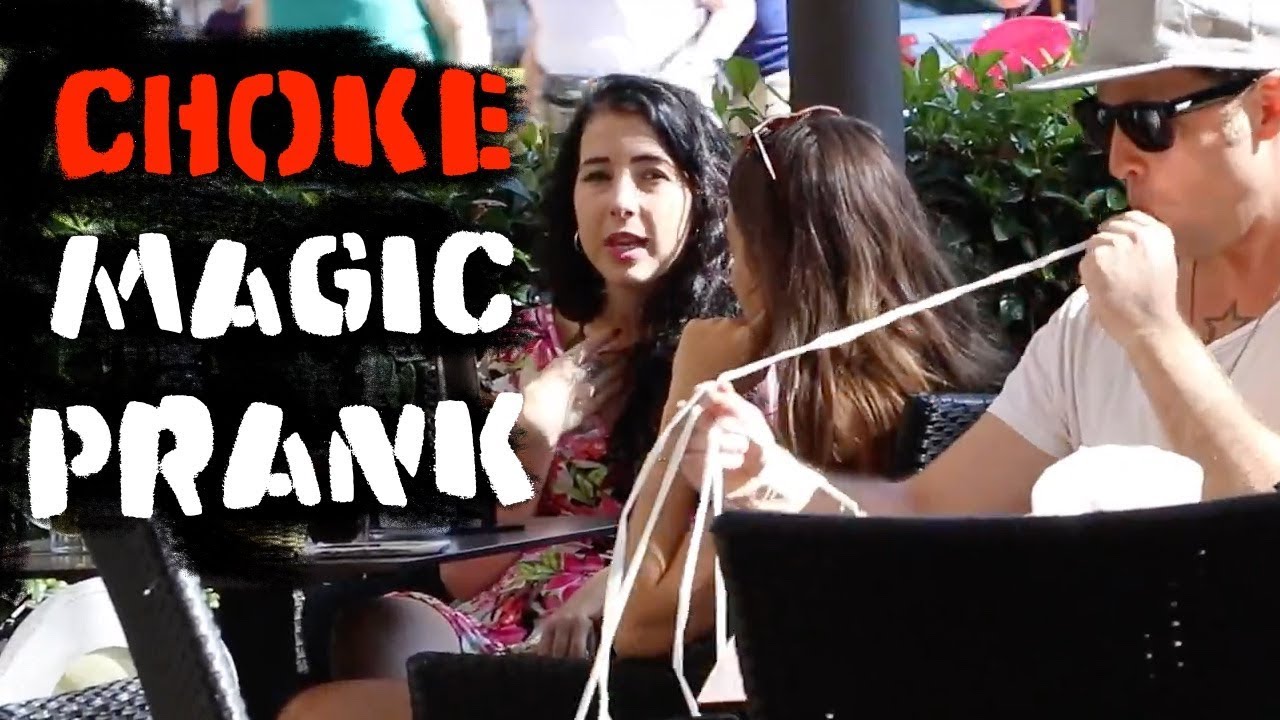 Choking Magic Prank 😱 -Julien Magic - YouTube