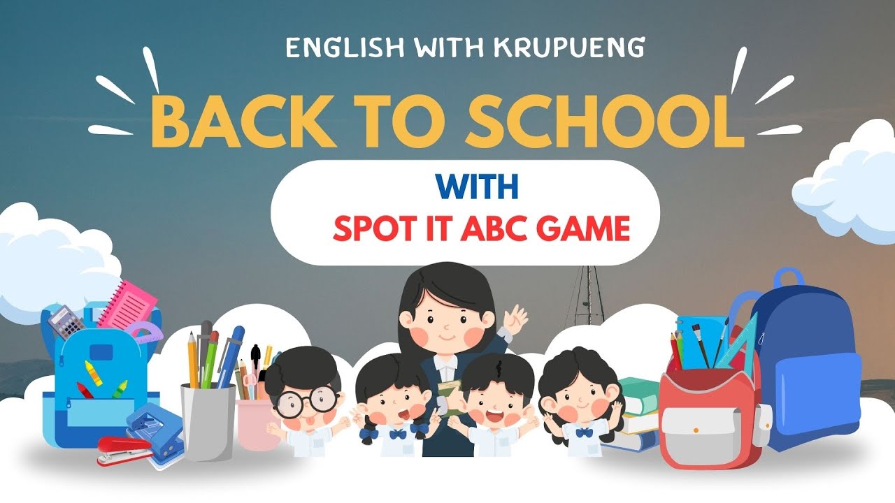 Warm up with Spot it game - YouTube