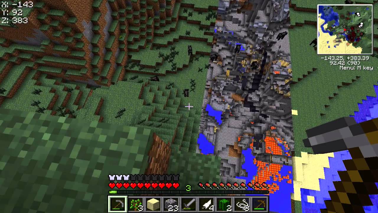 Minecraft lets play part 2 - YouTube