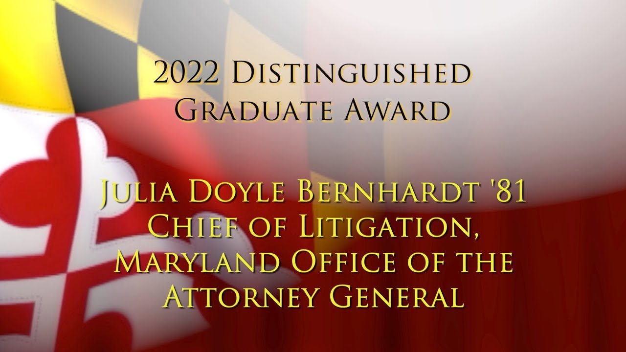 2022 Distinguished Graduate Award - YouTube
