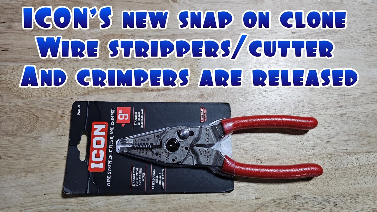 ICON'S NEW Snap On clone wire strippers/ cutters/crimpers are available ...