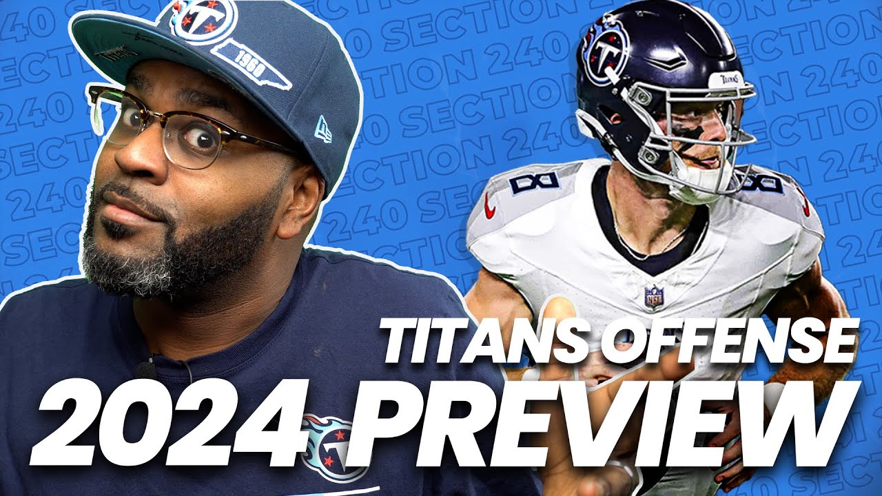Here Comes The Boom!!!! | 2024 Tennessee Titans Offense Preview - YouTube