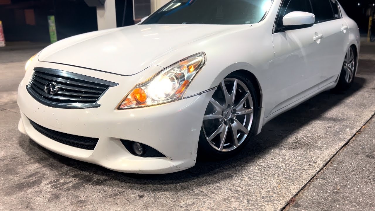 NEW WHEEL SETUP ON THE G37‼️ - YouTube