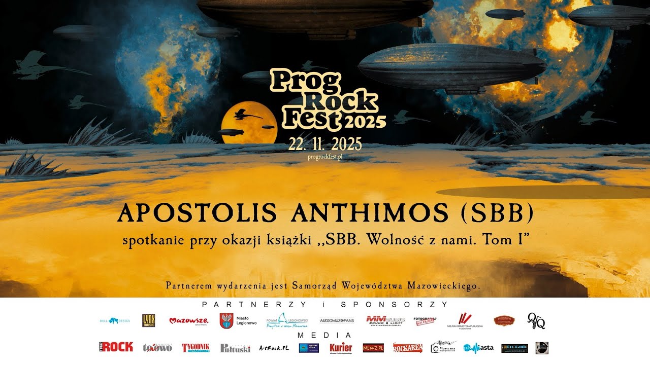PRF2025 - Apostolis Anthimos - spotkanie autorskie - YouTube