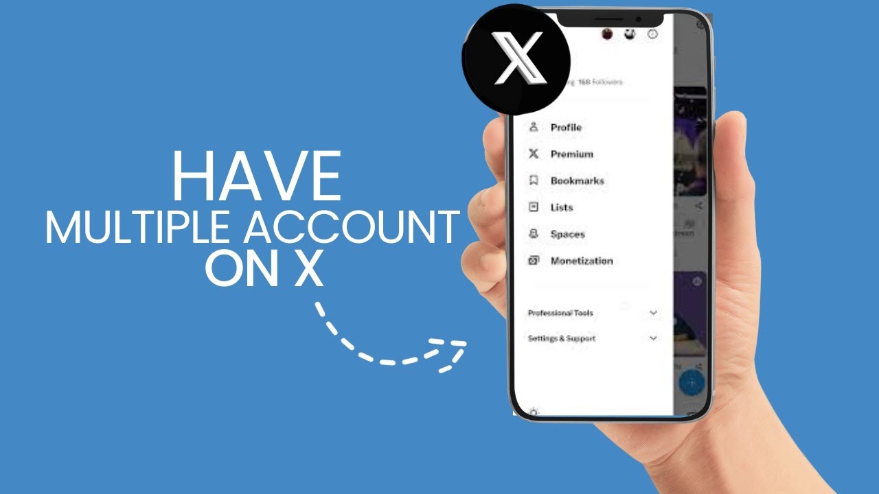 How to Create and Manage Multiple Accounts on X - YouTube