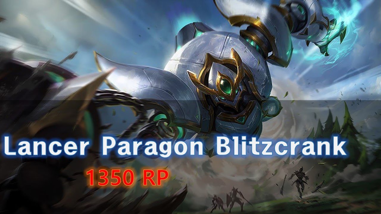 Lancer Paragon Blitzcrank - League of Legends - YouTube