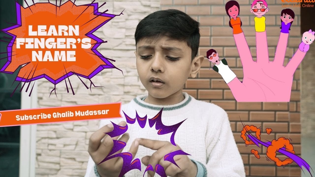 "Finger Names for Kids 🖐️ | Learn with Fun | Educational Video for ...