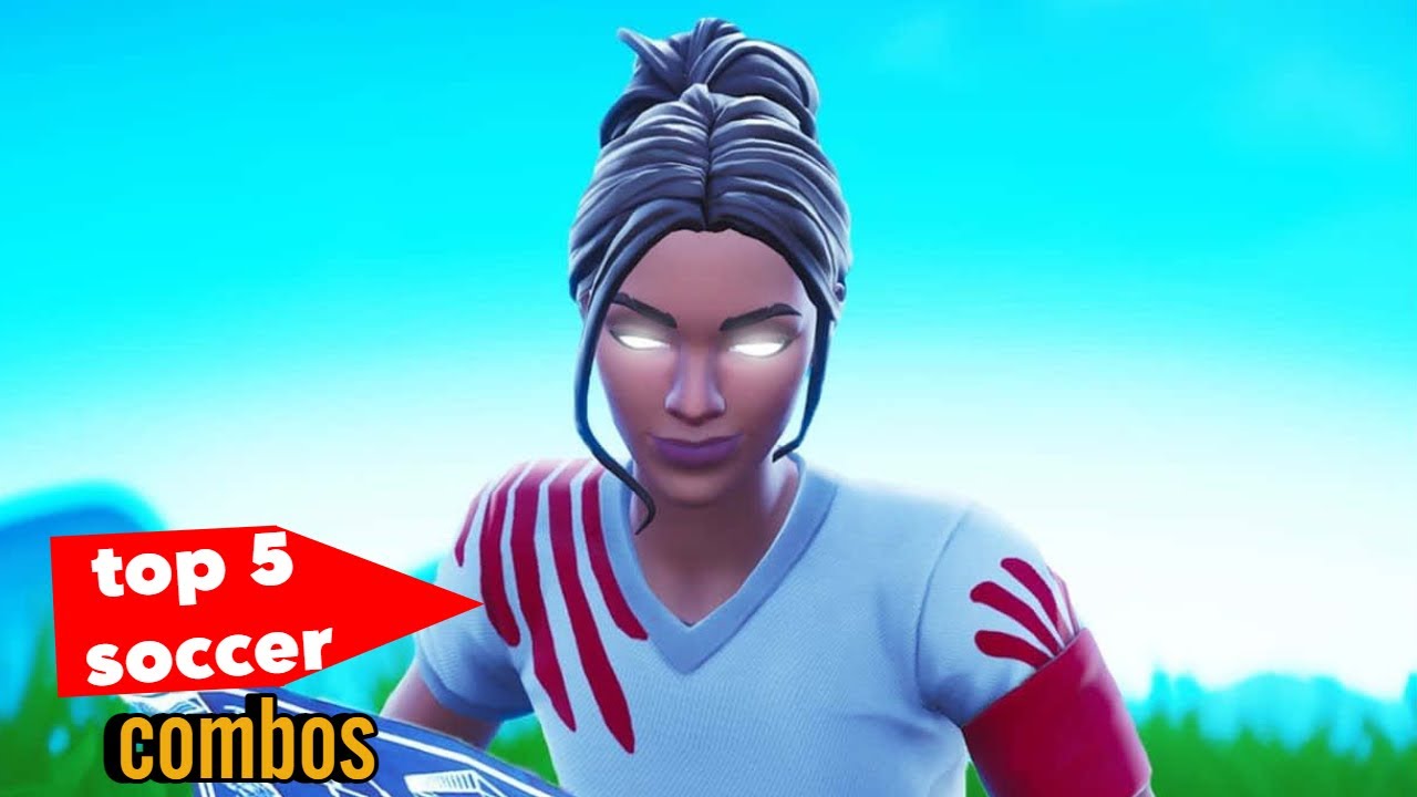 TOP 5 SWEATIEST Soccer Skin (poised playmaker) Combos In Fortnite! With ...