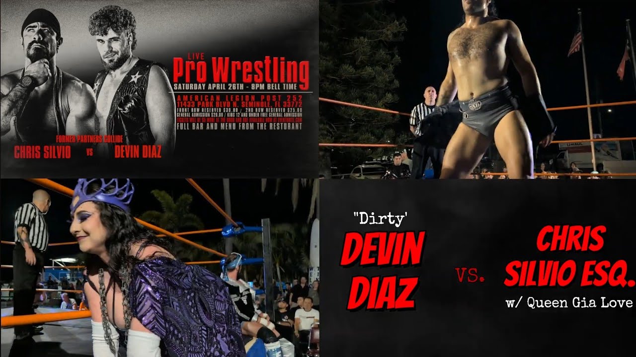 [Full Match] Devin Diaz vs. Chris Silvio ESQ. LIVE Pro Wrestling 4-26-25 - YouTube