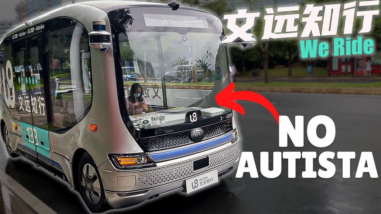IL PRIMO BUS ELETTRICO CINESE CON LA GUIDA AUTONOMA AL 100% (LIVELLO L4 ...