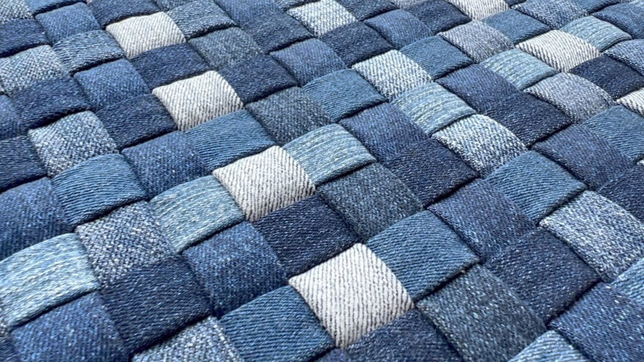 Шьем и плетем из джинсов! DIY denim! Upcycling! - YouTube