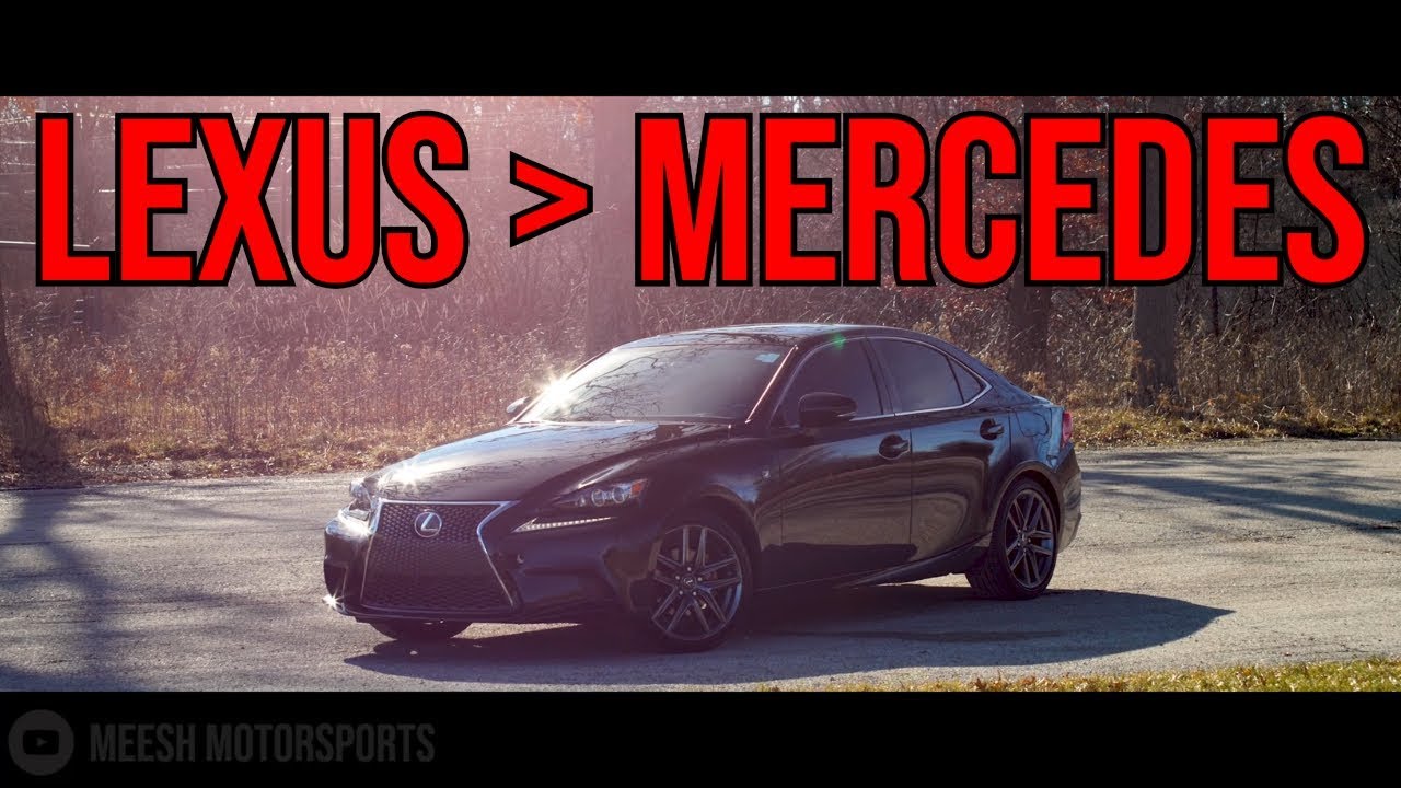 Why Lexus Beats Mercedes | 2014 Lexus IS250 AWD F Sport [HD] - YouTube