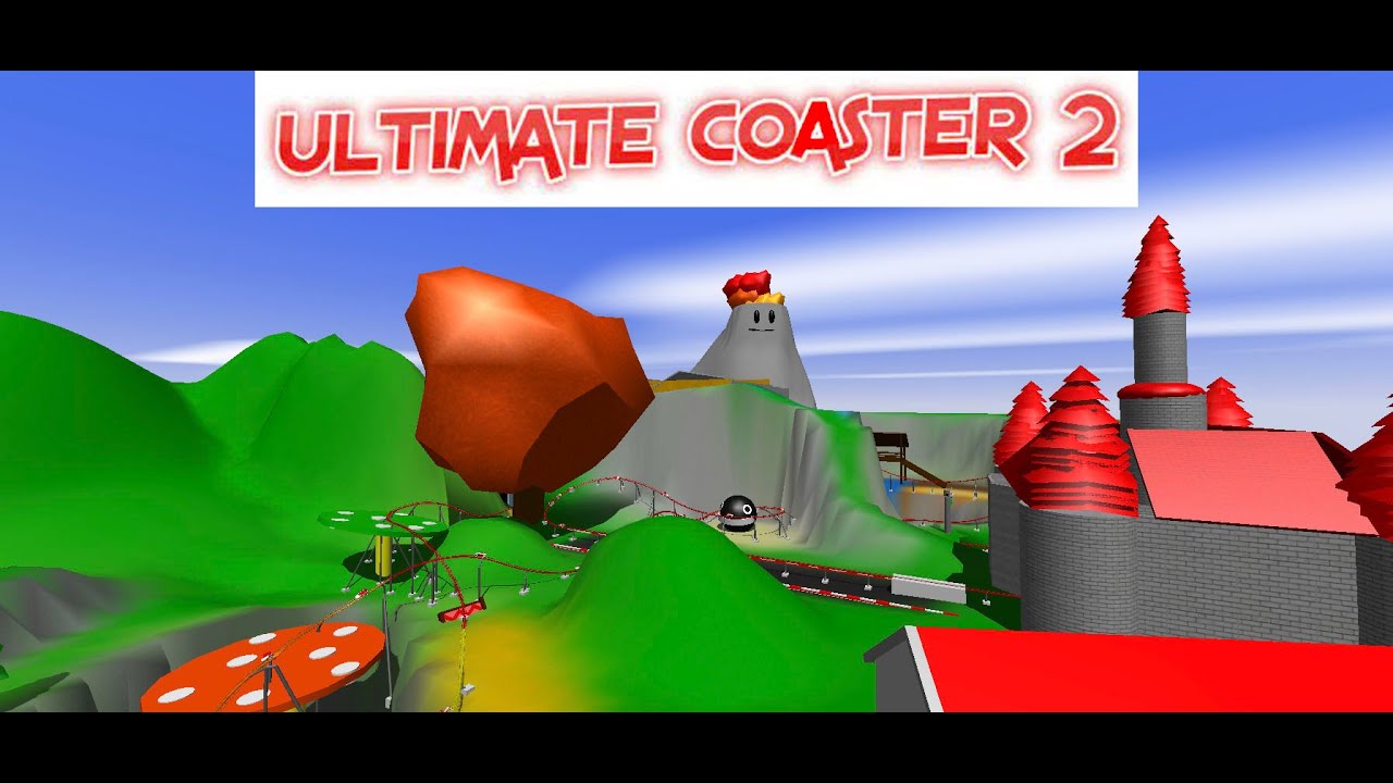 Mario Kart Adventure Roller Coaster [Ultimate Coaster 2] - YouTube