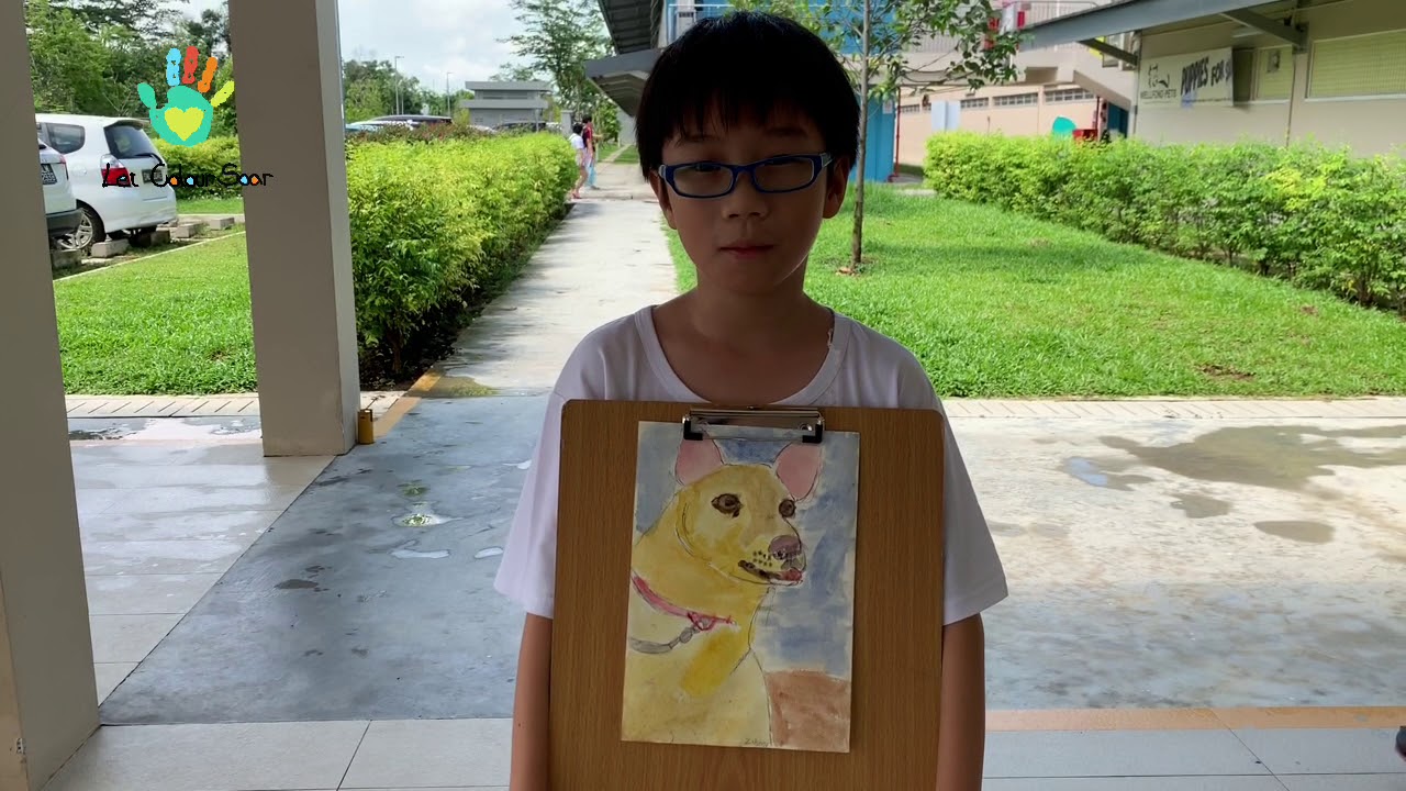 Let Colour Soar Art Charity Sale - 04 Ziheng - YouTube