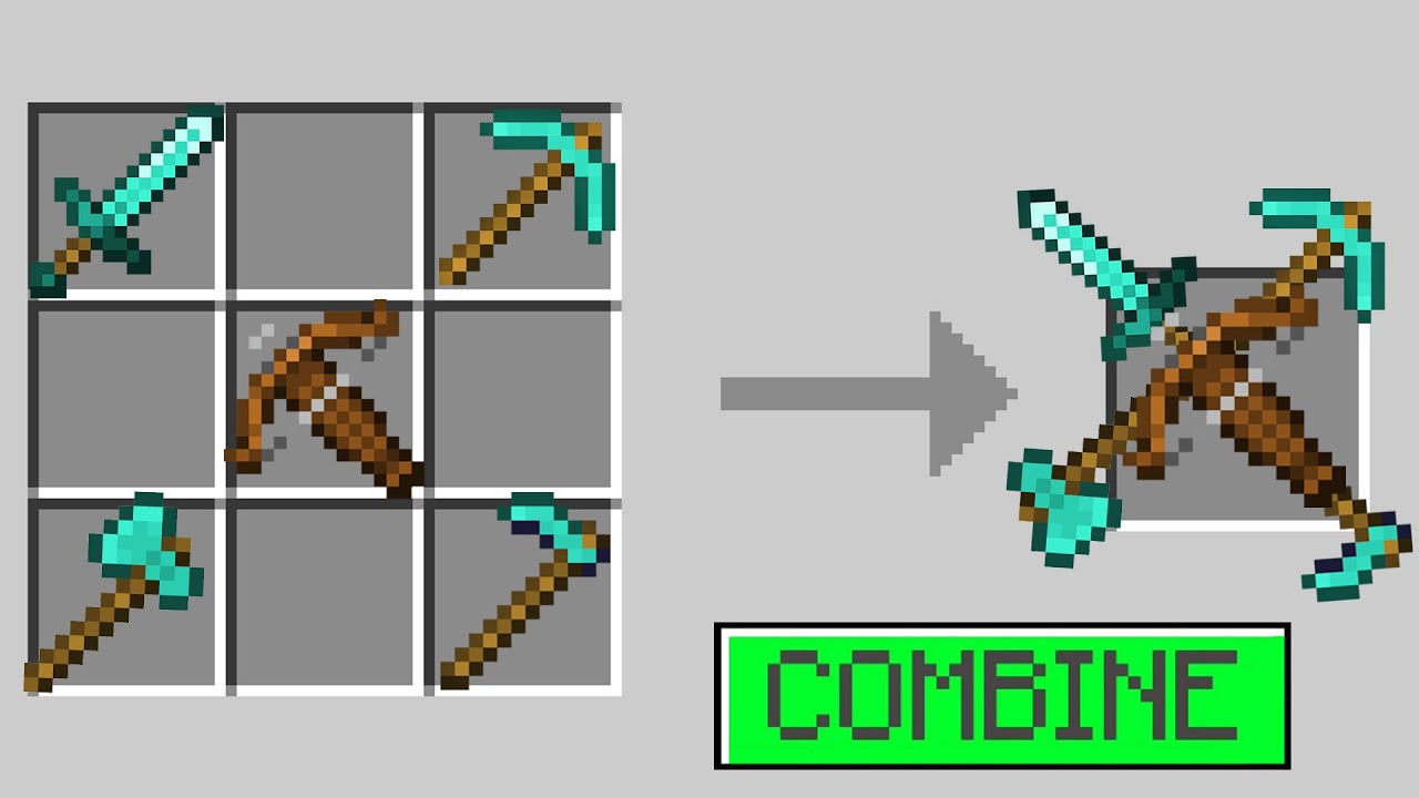 Minecraft, But You Can Combine ANY Item... - YouTube