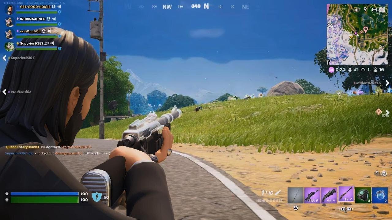 Fortnite- Lucky shot - YouTube