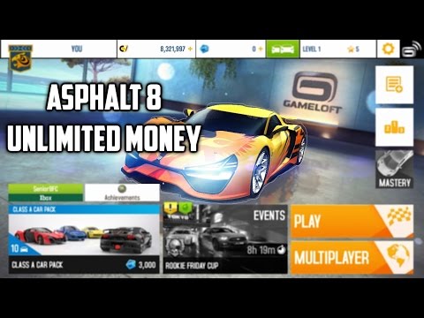Asphalt 8 | Unlimited money cheat
