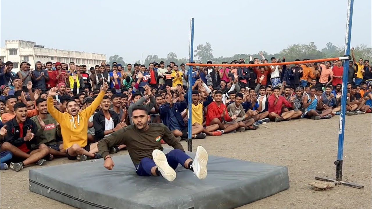 Viral Video- 5 Feet High Jump Practice | Indore Physical Academy ...