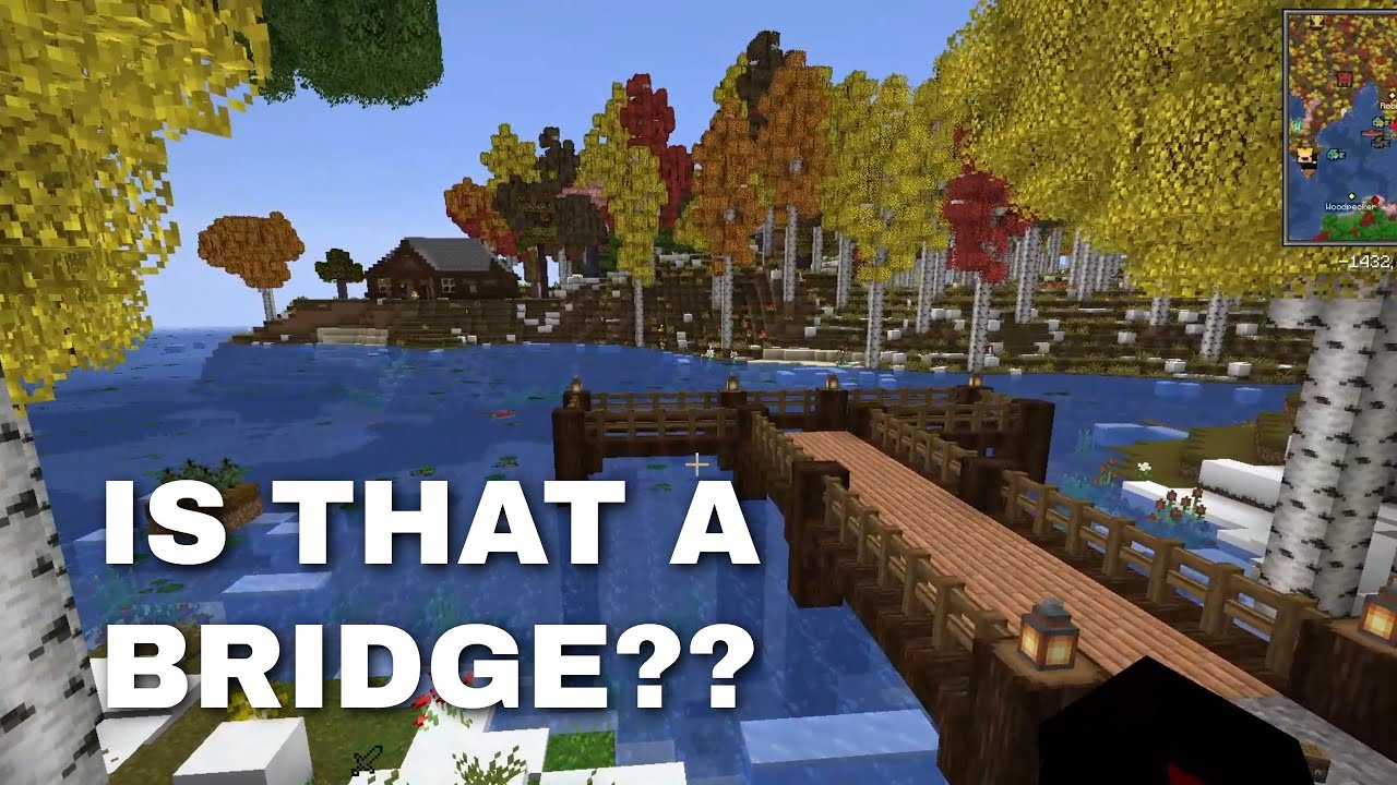 BUILDING A PIER IN MINECRAFT! | Better Minecraft SMP - YouTube