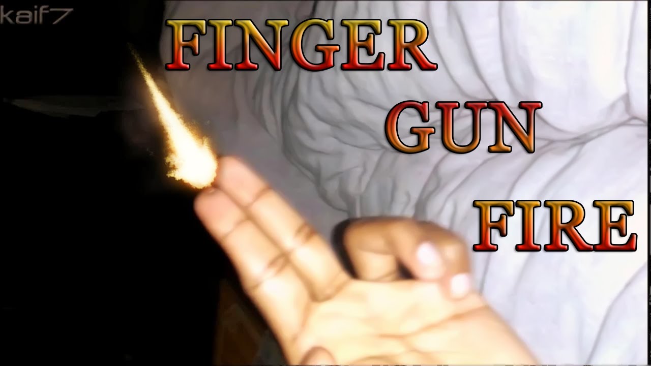Simple Finger Gun Fire VFX (After Effect) - YouTube