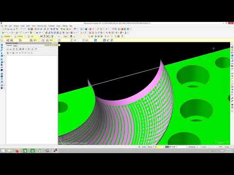 Mastercam tutorial 3D mold part - YouTube