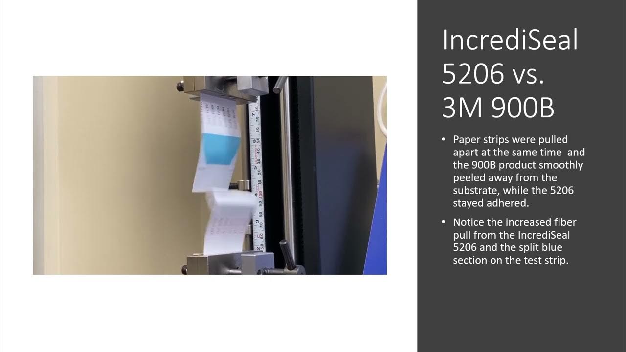 IncrediSeal 5206 vs 900B - YouTube