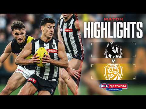 Collingwood v Richmond Highlights | Round 16, 2026 | AFL