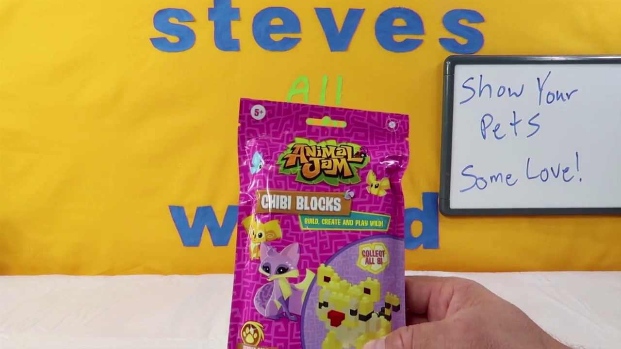 Animal Jam Chibi Blocks Fox - YouTube