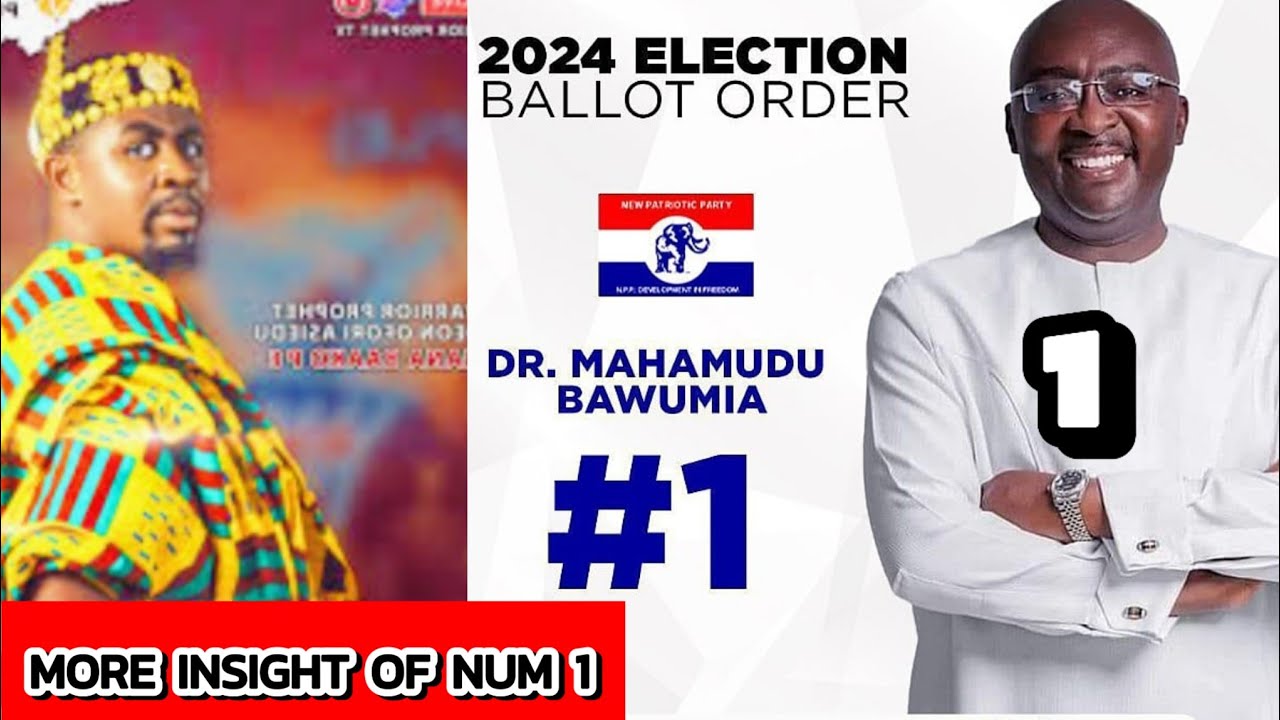 Npp Major Prophets Reacts To Bawumia Number 1 On The Ballot Paper And ...
