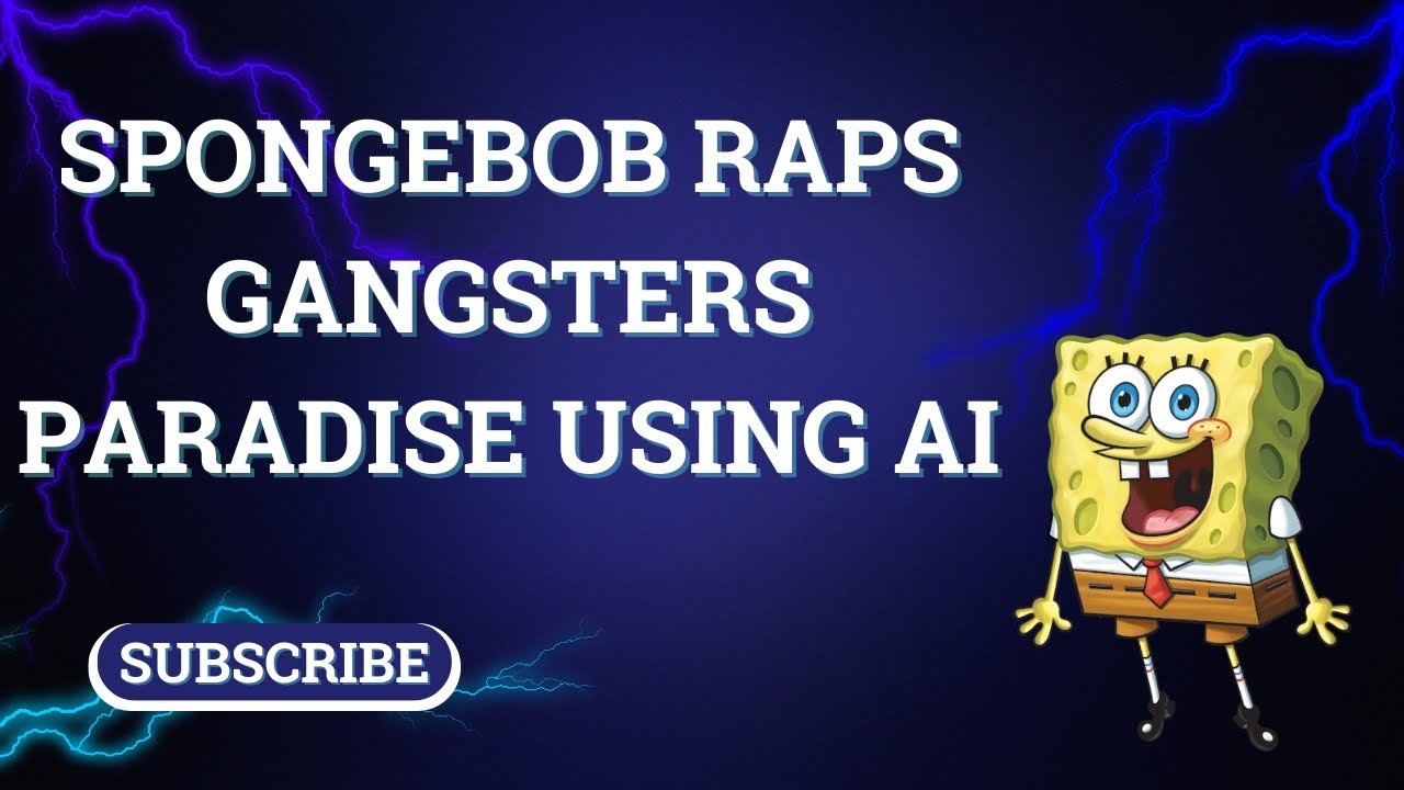 Spongebob Raps Gangsters Paradise Using AI - YouTube