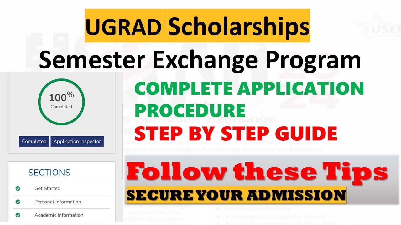 How to Apply for UGRAD Pakistan 2024 | Complete Guide | UGRAD ...