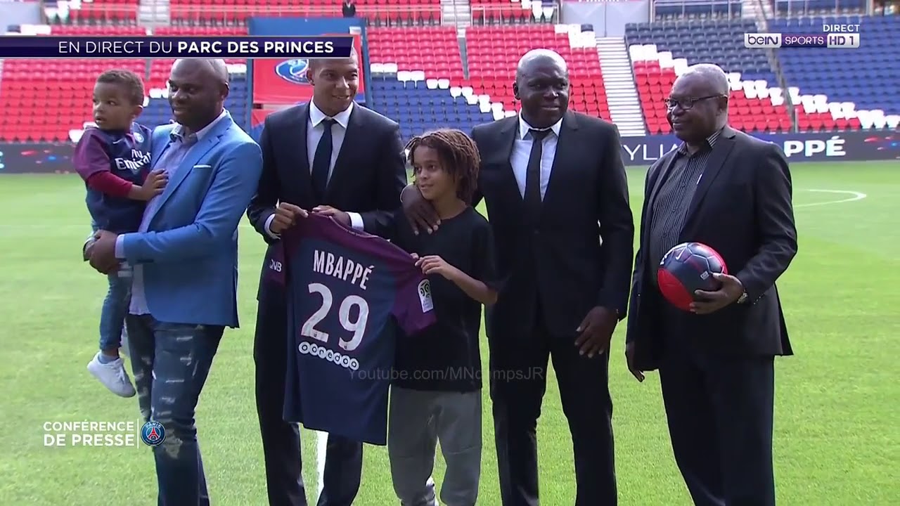 Kylian Mbappé PSG Official Presentation 2017 HD - YouTube