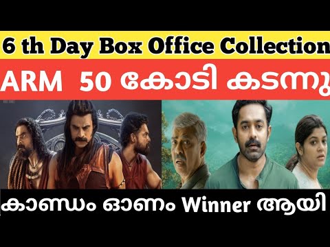 ARM Malayalam Movie 6 th Day Box Office Collection | Kishkindha Kaandam ...