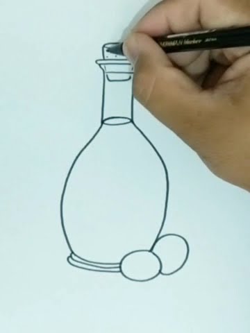 How to Draw ITALIAN OLIVE OIL EASY #shorts #drawinglessons #drawing ...