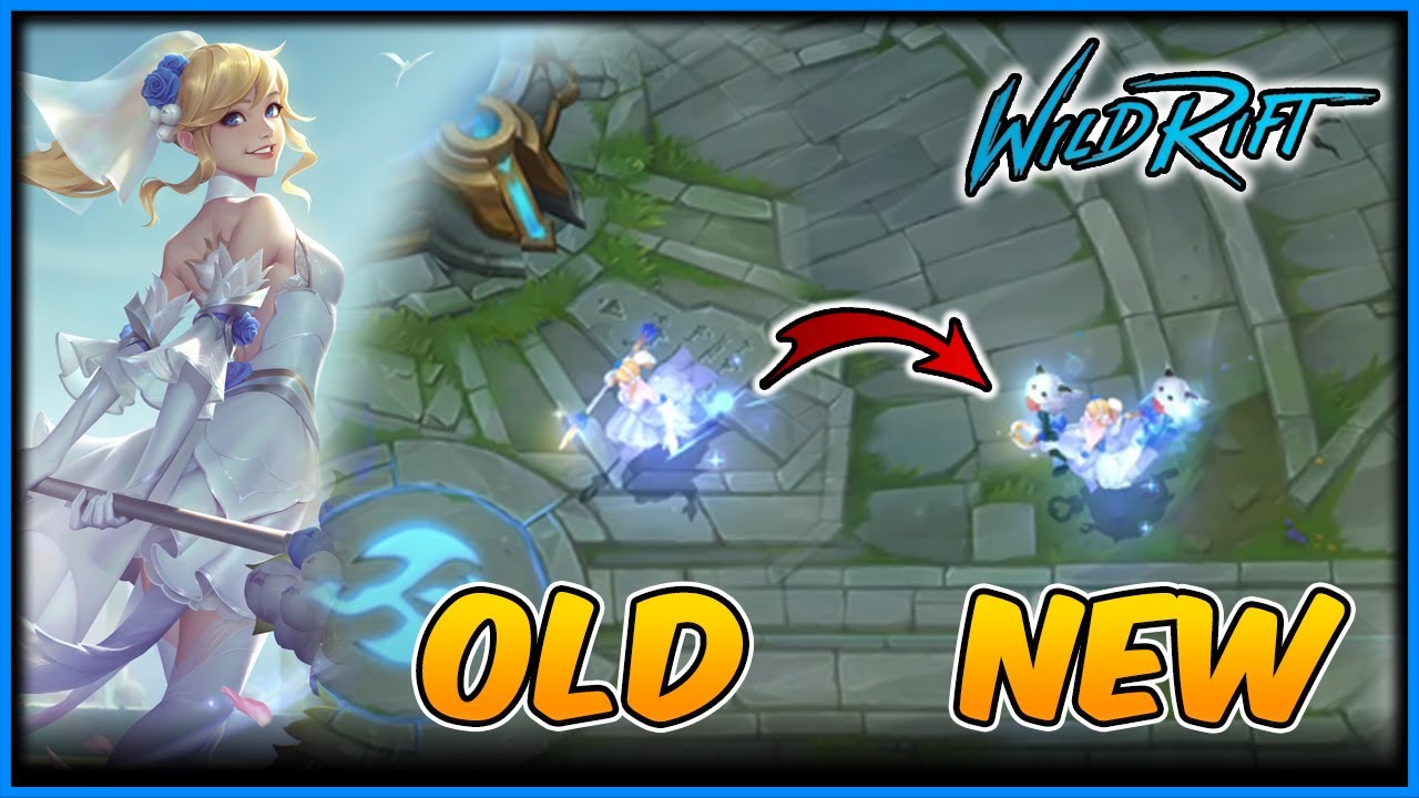 REWORKED!!!! Crystal Rose Lux Skin Comparison OLD vs NEW | Wild Rift ...