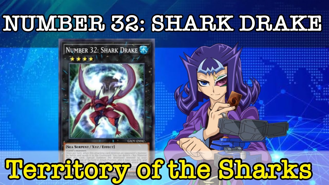 Shark deck Number 32: Shark Drake [Yu-Gi-Oh! Duel Links] - YouTube