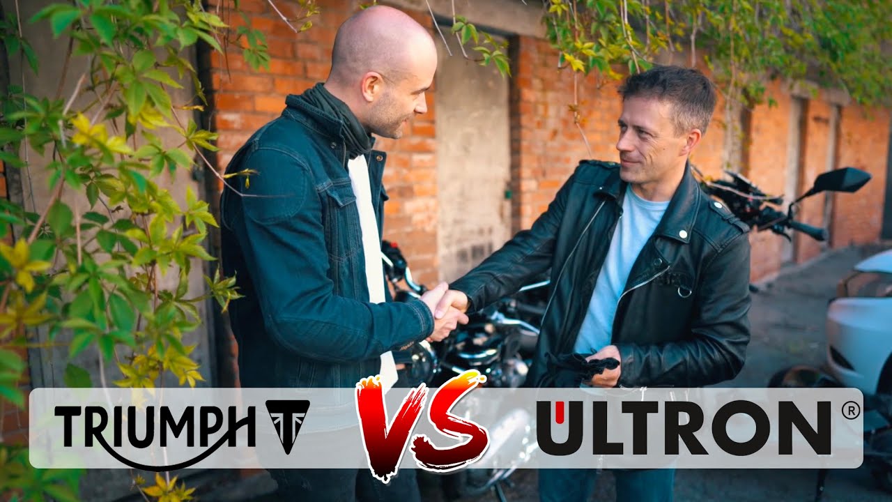 Triumph VS. Ultron - motociklas prieš paspirtuką (2021) - YouTube
