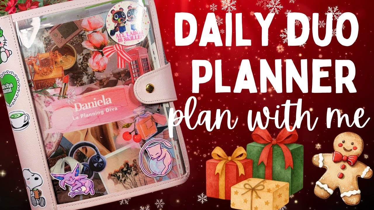 🎁 Mapping Out My Day for Success | PLANNER BABE CHRISTMAS | DAY 4 - YouTube